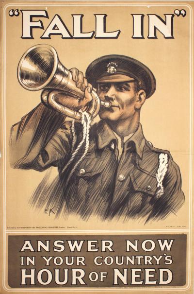 World War One Recruiting Posters | Victoria Art Gallery